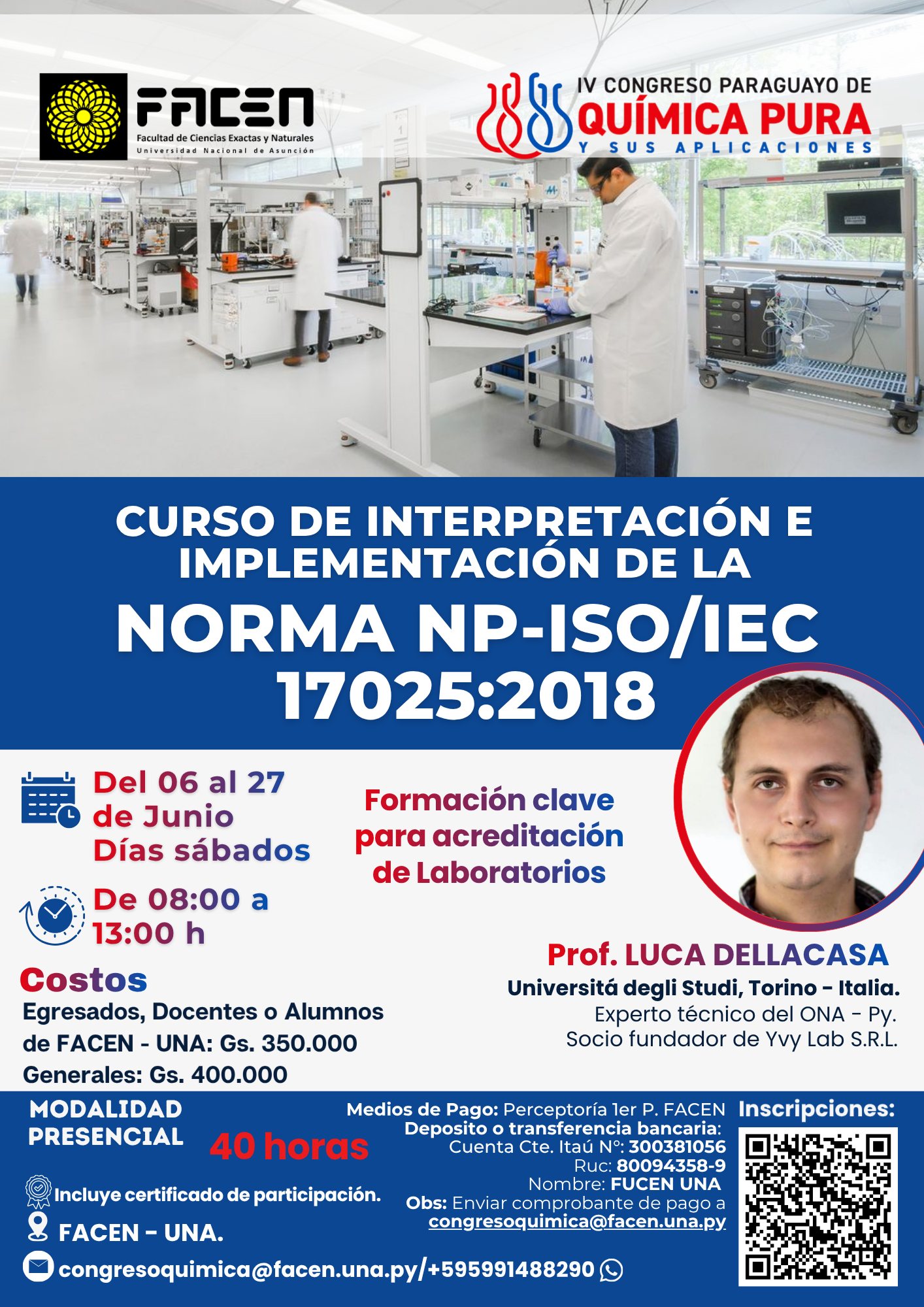 Curso de Interpretación e Implementación de la Norma NP-ISO/IEC 17025: ...